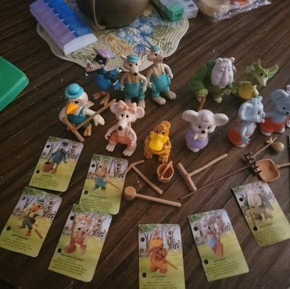 Blinky Bill | Toys | Vintage Blinky Bill Set Of All 1 Characters Cards ...